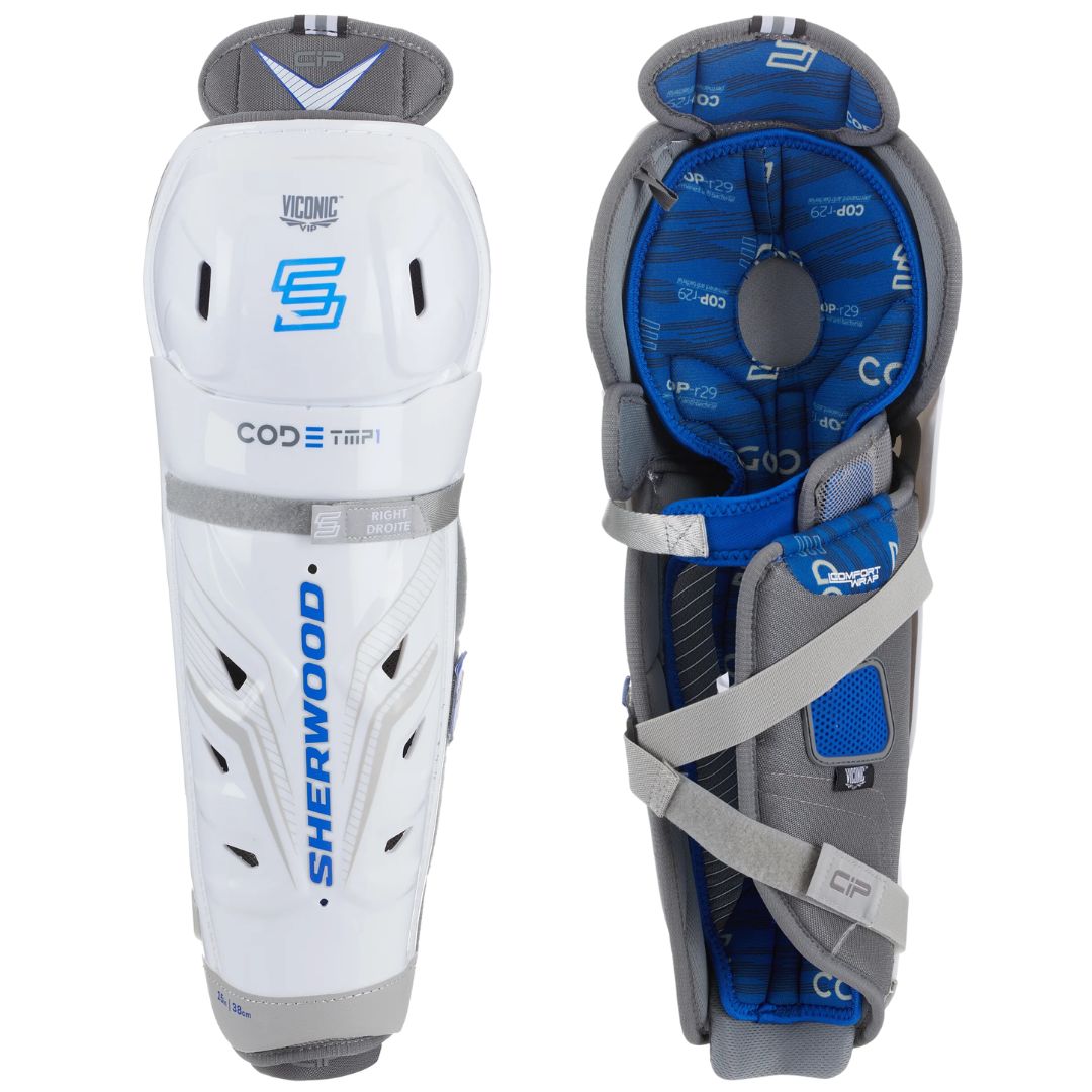 Sherwood Code TMP 1 Junior Hockey Shin Guards – TheHockeydepot.com